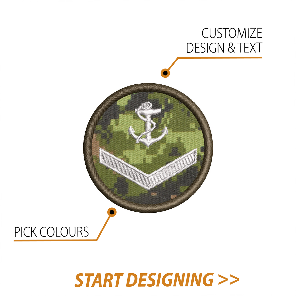 Create Your Own Patch (2" circle) – CPGear Tactical