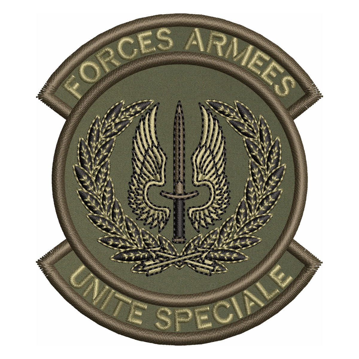 Create Your Own Patch (3 x 3" Circle With Scroll) – CPGear Tactical