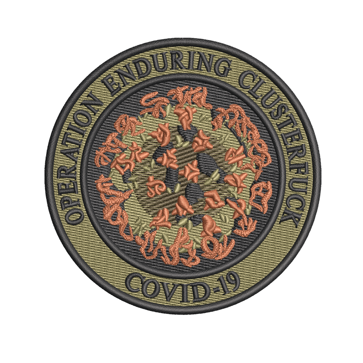 Operation Enduring Cluster*** COVID-19 Patch – CPGear Tactical