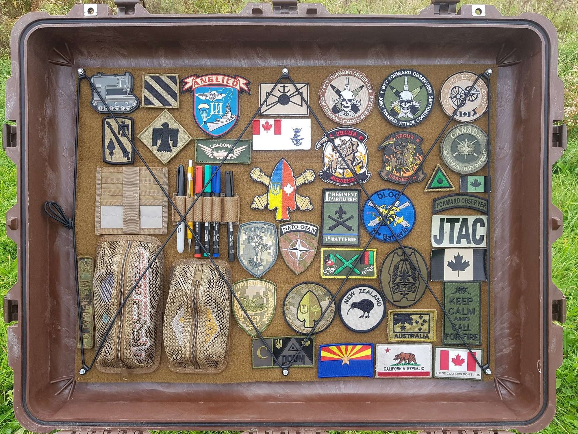 Loop Fastener Patch Lid Panel (fits the MOB & ICB) – CPGear Tactical