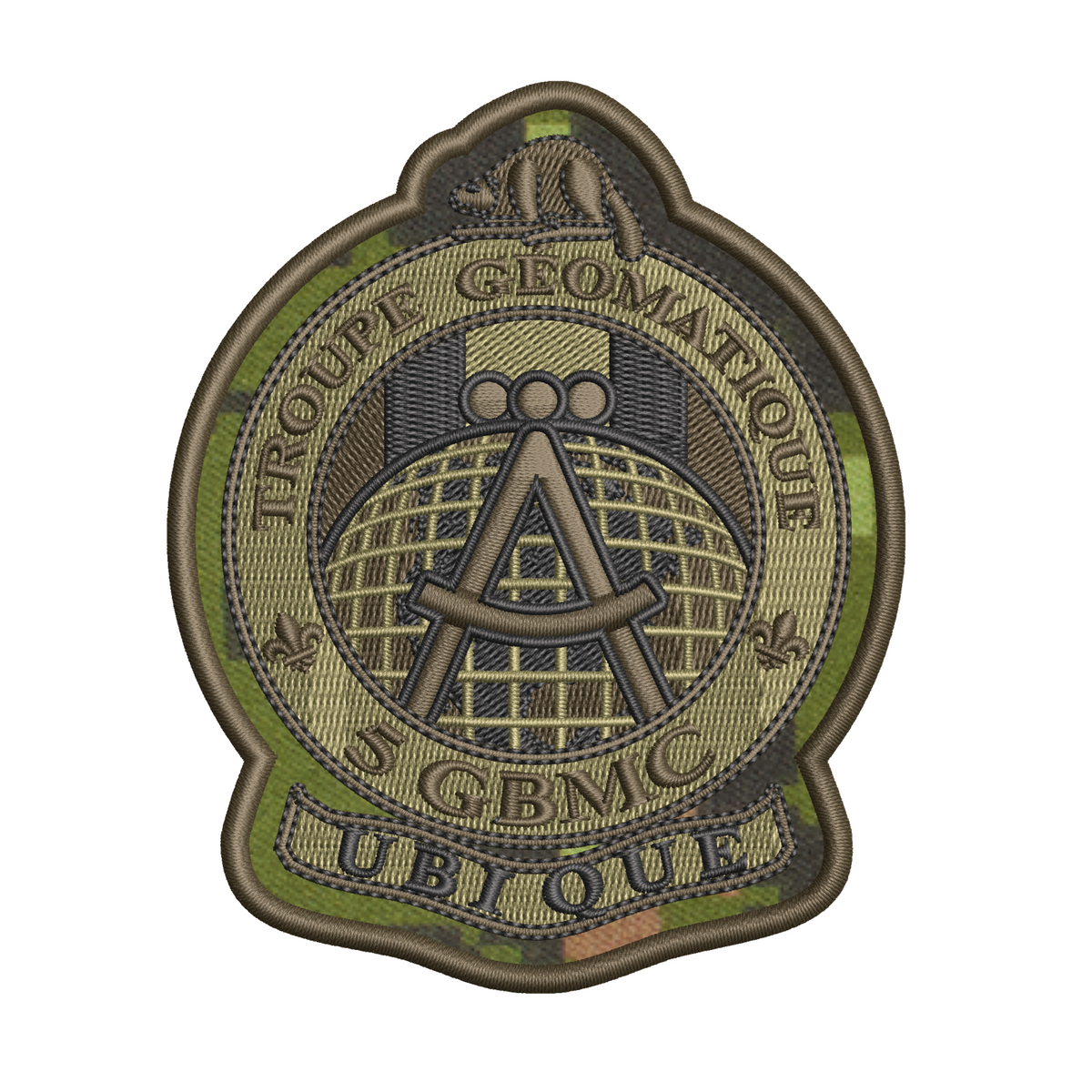 Troupe Geomatique Badge (5 GBMC) – CPGear Tactical