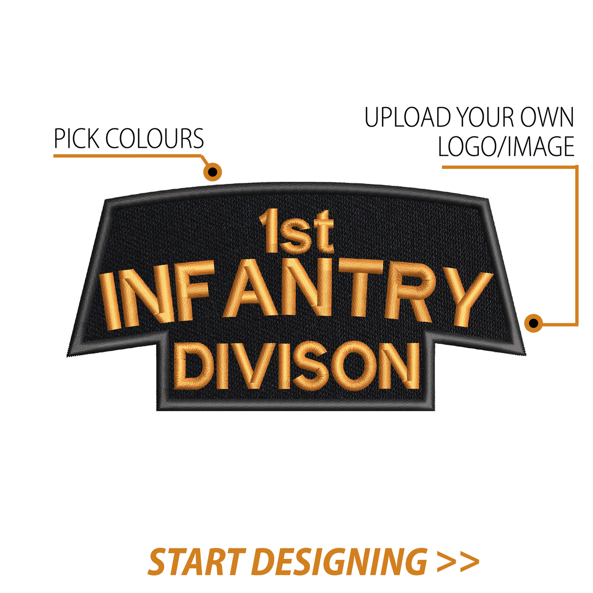 Create Your Own Scroll Patch (2.75 x 5.5" Style D) – CPGear Tactical