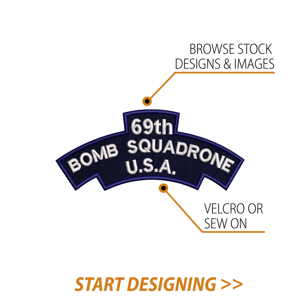 Create Your Own Scroll Patch (1.75 x 4.5" Style E) – CPGear Tactical