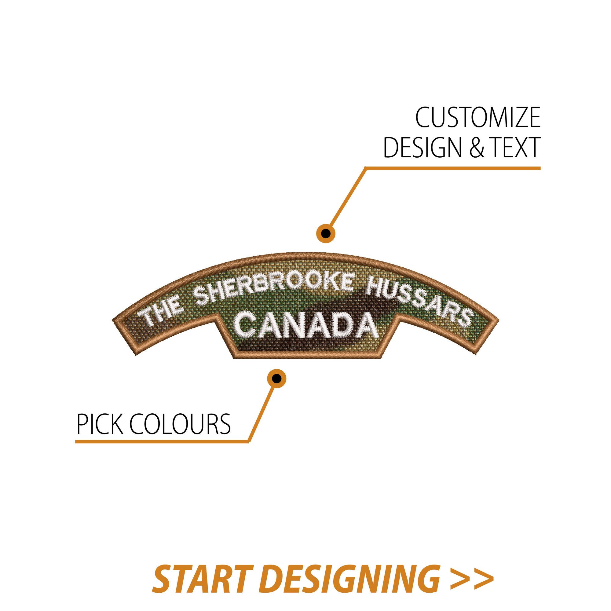 Create Your Own Scroll Patch (1.5 x 5.5" Style F) – CPGear Tactical