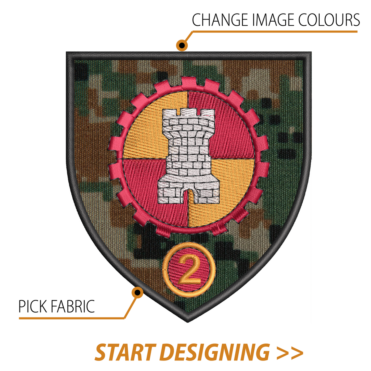 Create Your Own Shield Patch (3.75" x 4.15" Classic Shield) – CPGear ...