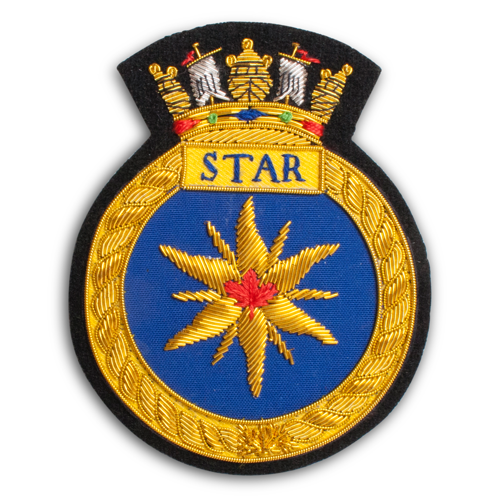 HMCS Star Blazer Badge – CPGear Tactical