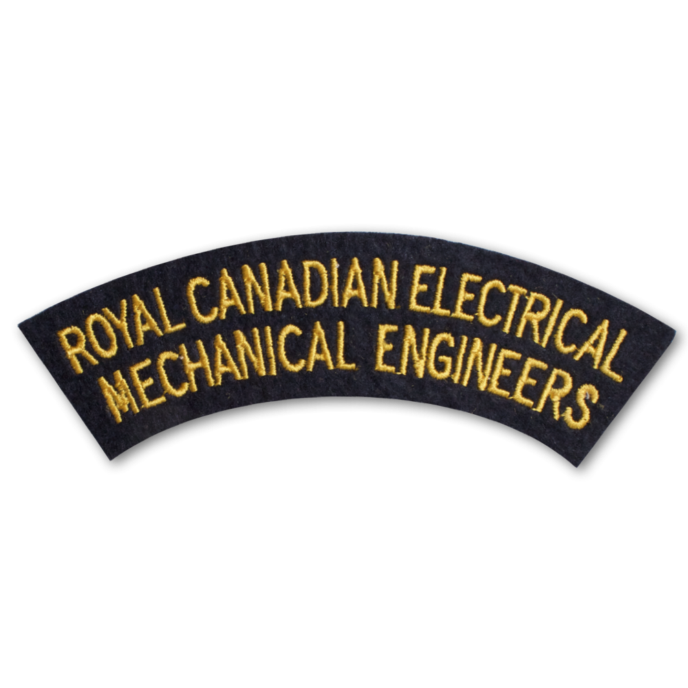 Rceme Logo Buy Canadian RCEME Branch Camp Flag Online | Printed & Sewn